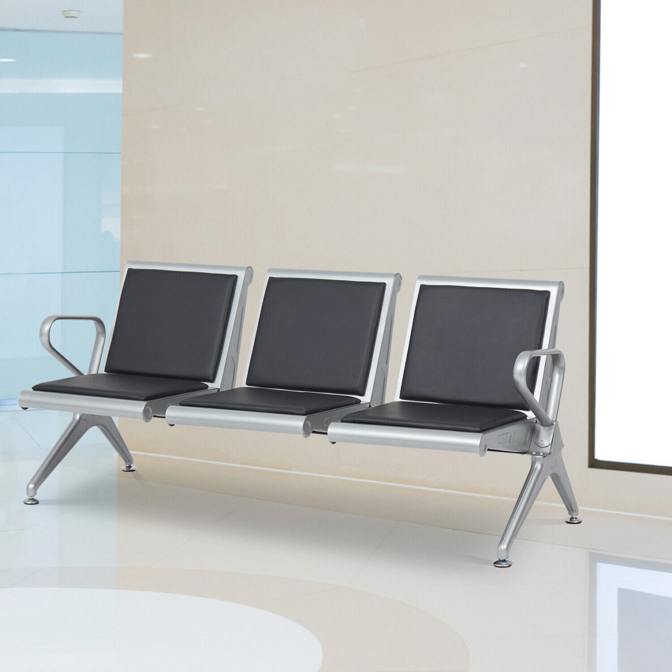 Heavy duty 3-Seater Reception Bench - Furniture Shop Kenya - Classy ...
