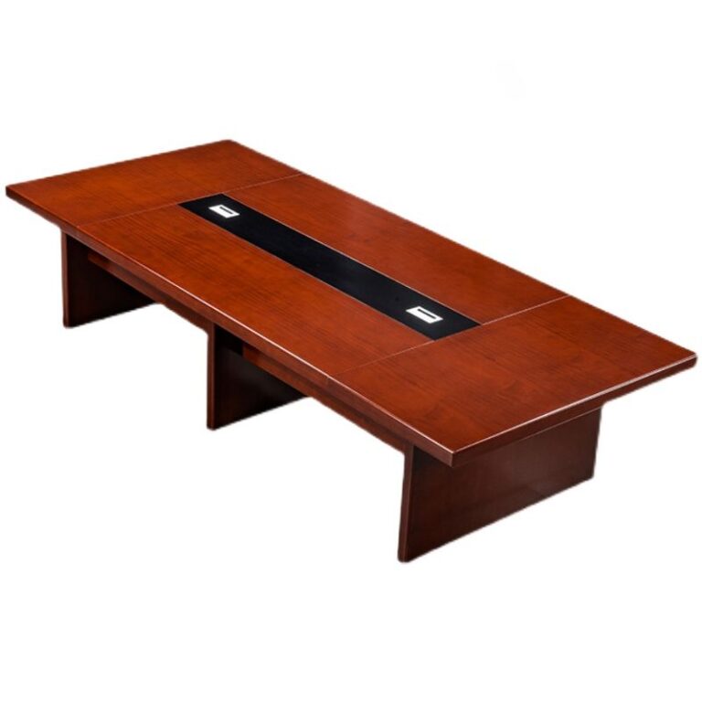 3 Meters Standard Mahogany Boardroom Table - Furniture Shop Kenya