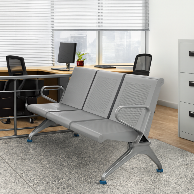 3 Link Metallic Reception Bench - Furniture Shop Kenya Furniture Shop ...